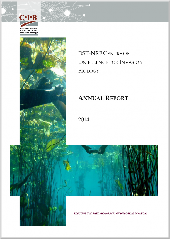 CIB_Annual_Report_2014_border – Centre for Invasion Biology