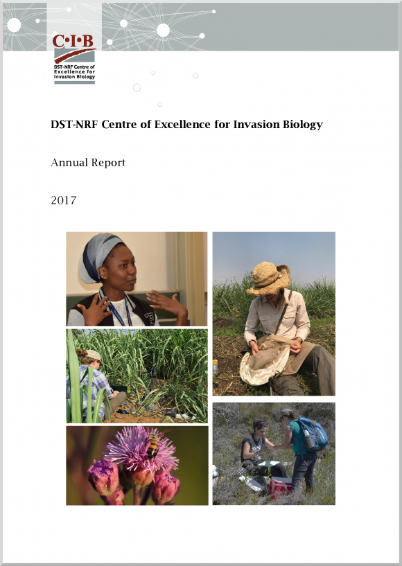 CIB_Annual_Report_2017_border | Centre for Invasion Biology